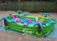 China Commercial Toddlers Garden Inflatable Games Horse Turtle 3 Colors 3 Year Warranty for sale