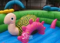 China Commercial Toddlers Garden Inflatable Games Horse Turtle 3 Colors 3 Year Warranty for sale