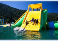 China 63x36m Giant Floating Island Inflatable Water Park Commercial Summer Entertainment for sale
