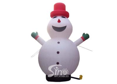 China Giant Inflatable Snowman 2m to 10m High Flame Retardant PVC for Holiday Promotions for sale