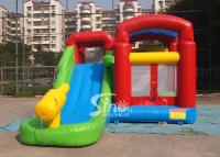 China Kids Inflatable Combo Water Bounce House with Pool and Water Gun 6x5x2.5m CE Certified for sale