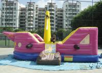 China 7x4m EN14960 Certified Pirate Ship Inflatable Bouncer Lead Free PVC Tarpaulin for sale
