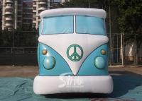 China 5m long giant advertising inflatable van for promotion with custom logo printed for sale