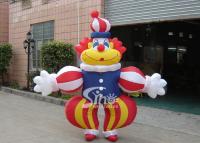 China Commercial Grade Advertising Inflatables Funny Clown Moving Cartoon for sale