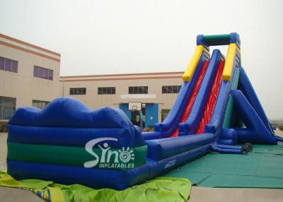 China 30m Giant Hippo Inflatable Water Slide for Adults Commercial Water Park Equipment for sale