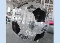 China 2.0m Diameter Giant Clear Inflatable Soccer Ball Outdoor Zorb Ball Game Equipment for sale