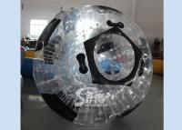 China 2.0m Diameter Giant Clear Inflatable Soccer Ball Outdoor Zorb Ball Game Equipment for sale