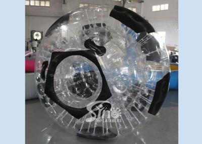 China 2.0m Diameter Giant Clear Inflatable Soccer Ball Outdoor Zorb Ball Game Equipment for sale