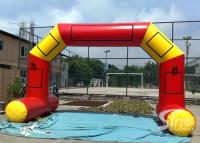 China Custom Outdoor Inflatable Arch 8m Span for Celebration Advertising Events CE EN71 for sale