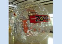 China Outdoor big snow rolling inflatable zorb ball for human bowling fun for sale