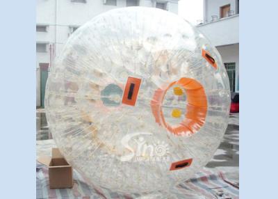 China TPU Giant Inflatable Zorb Ball 2.0m with Reinforced Entrance for Water Fun for sale