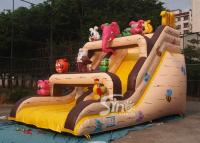 China Commercial Noahs Ark Inflatable Slide 8m x 4.5m Lead Free PVC Tarpaulin for sale