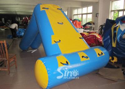 China Mini Inflatable Water Slide Toy 4m x 2m x 2m PVC Tarpaulin Pool Slide for sale