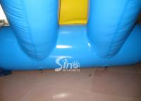 China Mini Inflatable Water Slide Toy 4m x 2m x 2m PVC Tarpaulin Pool Slide for sale