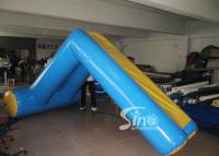 China Mini Inflatable Water Slide Toy 4m x 2m x 2m PVC Tarpaulin Pool Slide for sale