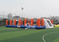 China 12m Soap Inflatable Football Pitch for Kids Adults Outdoor Training 120kg for sale