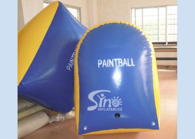 China Customized Tomstone Inflatable Paintball Bunker with EN71 certificated PVC Tarpaulin for sale