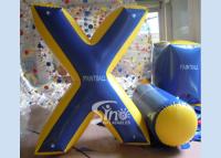 China Customized Tomstone Inflatable Paintball Bunker with EN71 certificated PVC Tarpaulin for sale