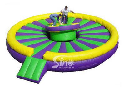 China 5.5m Inflatable Joust Arena 610g PVC Tarpaulin Interactive Fun for Kids and Adults for sale