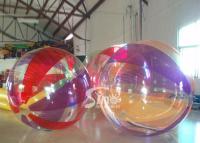 China Inflatable Water Walking Ball 2m Diameter for Pool Lake Beach Fun Adults Kids for sale