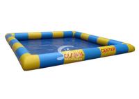 China Commercial Inflatable Swimming Pool 8m x 8m PVC Water Park for Lakes Beaches Rental for sale