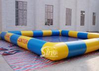 China Commercial Inflatable Swimming Pool 8m x 8m PVC Water Park for Lakes Beaches Rental for sale