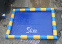 China Commercial Inflatable Swimming Pool 8m x 8m PVC Water Park for Lakes Beaches Rental for sale