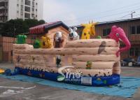 China Safety Noah's Ark Paradise Inflatable Combo Bounce House For Kids for sale