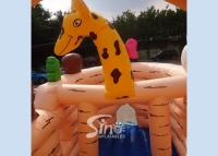 China Safety Noah's Ark Paradise Inflatable Combo Bounce House For Kids for sale