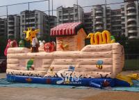 China Safety Noah's Ark Paradise Inflatable Combo Bounce House For Kids for sale