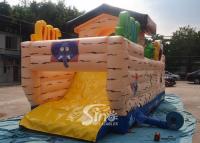 China Safety Noah's Ark Paradise Inflatable Combo Bounce House For Kids for sale
