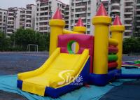 China 4in1 Indoor Kids Bouncy Castle 6.3m x 3.0m Lead Free PVC Tarpaulin from Sino Inflatables for sale
