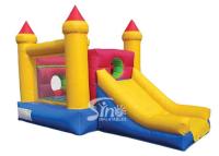 China 4in1 Indoor Kids Bouncy Castle 6.3m x 3.0m Lead Free PVC Tarpaulin from Sino Inflatables for sale