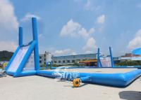 China 45x30m Mobile Giant Inflatable Rugby Football Field for Kids Adults CE EN14960 for sale