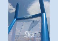 China 45x30m Mobile Giant Inflatable Rugby Football Field for Kids Adults CE EN14960 for sale