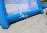 China 45x30m Mobile Giant Inflatable Rugby Football Field for Kids Adults CE EN14960 for sale