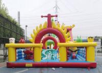 China 20x10m Outdoor Kids Giant Inflatable Amusement Park 610g PVC Tarpaulin CE Certified for sale