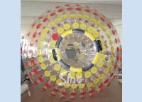 China Mega transparent inflatable zorb ball for childrens and adults roll inside for sale