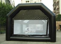 China Inflatable Football Court 12x6x4.5m Enclosed with Ventilated Net Walls for Kids and Adults for sale