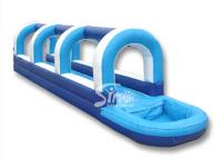 China Commercial Inflatable Water Slip and Slide with Pool 11.3m x 2.6m for Outdoor Kids Parties for sale