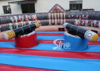 China 6m Diameter Inflatable Gladiator Jousting Arena for Kids and Adults with Digital Printing for sale