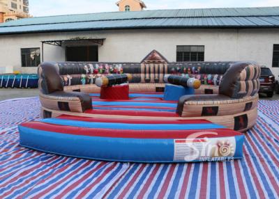 China 6m Diameter Inflatable Gladiator Jousting Arena for Kids and Adults with Digital Printing for sale