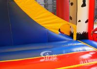 China Commercial Inflatable Bounce House with Slide 5m x 5m for Outdoor Parties for sale