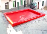 China 10x7m Outdoor Inflatable Water Pool for Kids and Adults Commercial Rental with Detachable Canopy for sale