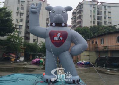 China 5m High Outdoor Giant Inflatable Mascot for Promotional Advertising for sale