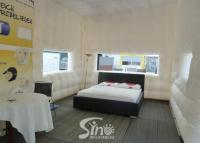 China Multifunctional Inflatable white Cube Tent with windows For outdoor Exhibition for sale