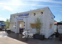 China Multifunctional Inflatable white Cube Tent with windows For outdoor Exhibition for sale