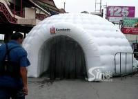 China Inflatable Disinfection Tent Tunnel 10m Diameter PVC Outdoor Sanitizing Dome for Emergency Use for sale