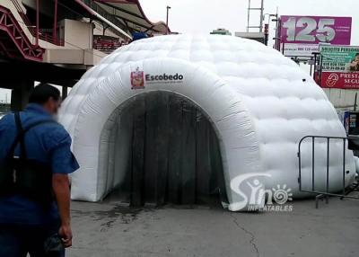 China Inflatable Disinfection Tent Tunnel 10m Diameter PVC Outdoor Sanitizing Dome for Emergency Use for sale