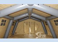 China 12x7m Inflatable Medical Tent Emergency Isolation Shelter for Disaster Relief Rapid Deployment for sale